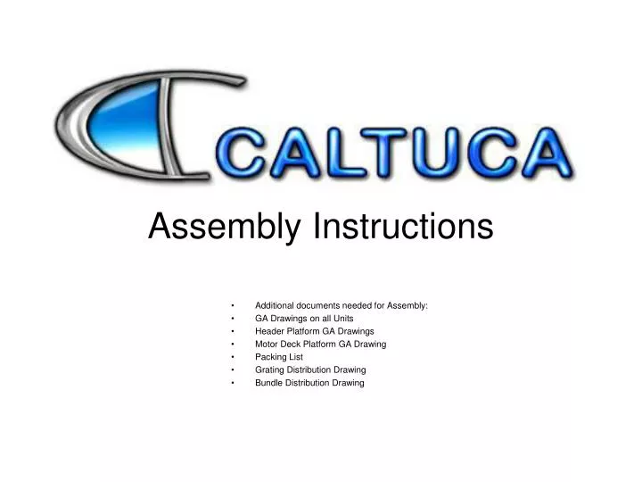 PPT - Assembly Instructions PowerPoint Presentation, free download - ID ...