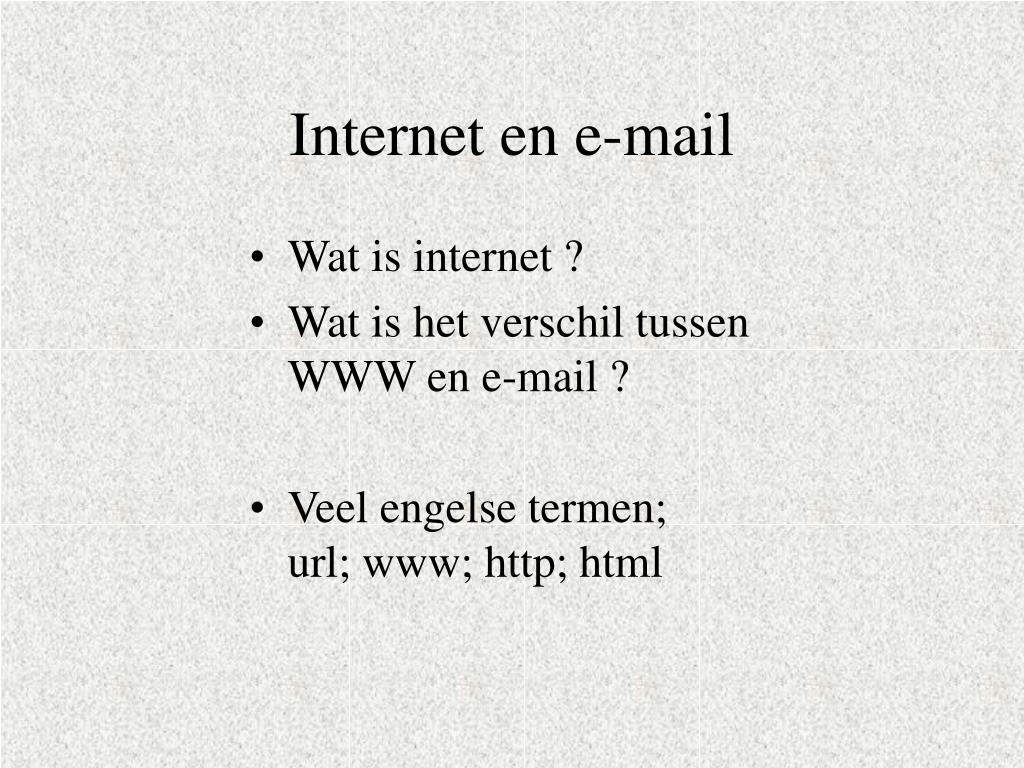 PPT - Internet en e-mail Bibliotheek Rijswijk Seniorweb Rijswijk docent ...