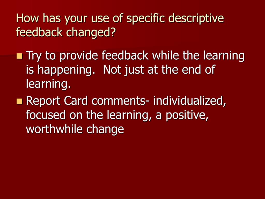 PPT - Enhancing Teaching and Assessment Practices at Bedford Road ...