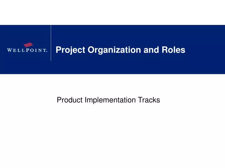 PPT - Project Organization and Roles PowerPoint Presentation, free ...
