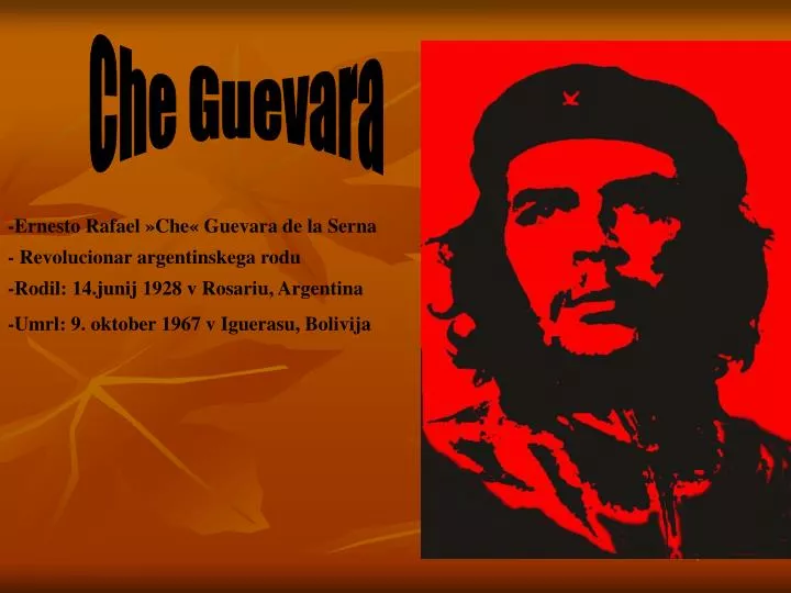 PPT - Che Guevara PowerPoint Presentation, free download - ID:3780620