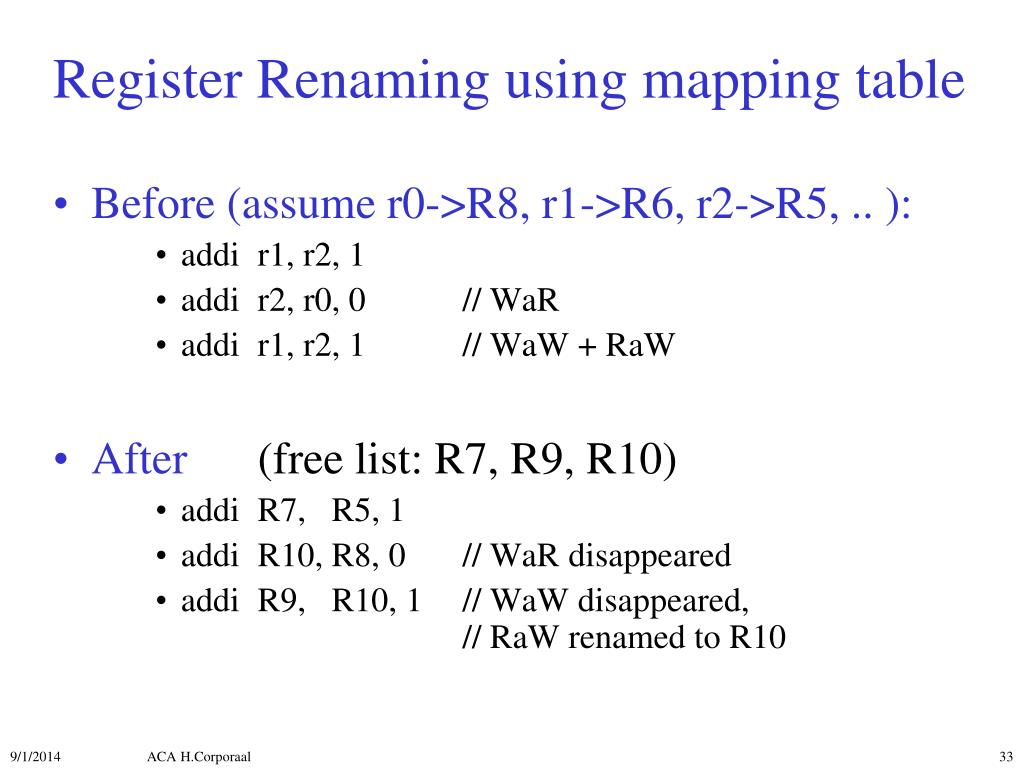 PPT - Advanced Computer Architecture 5MD00 / 5Z033 ILP architectures ...