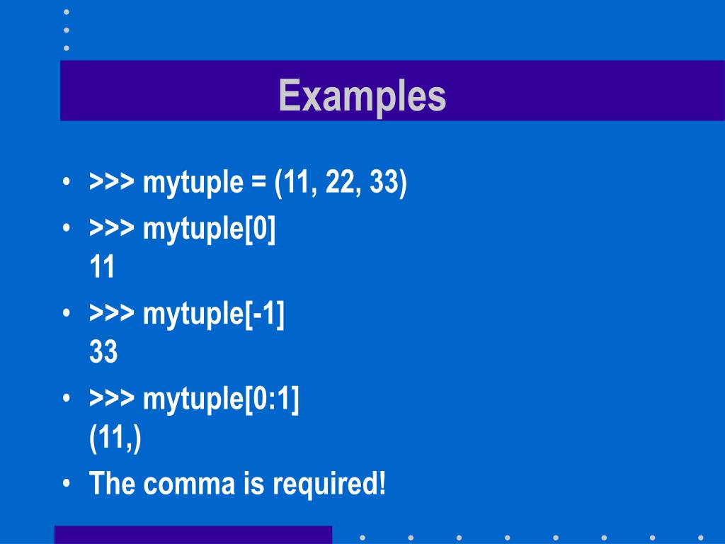 Ppt Cosc 1306—computer Science And Programming Python Tuples Sets And Dictionaries Powerpoint