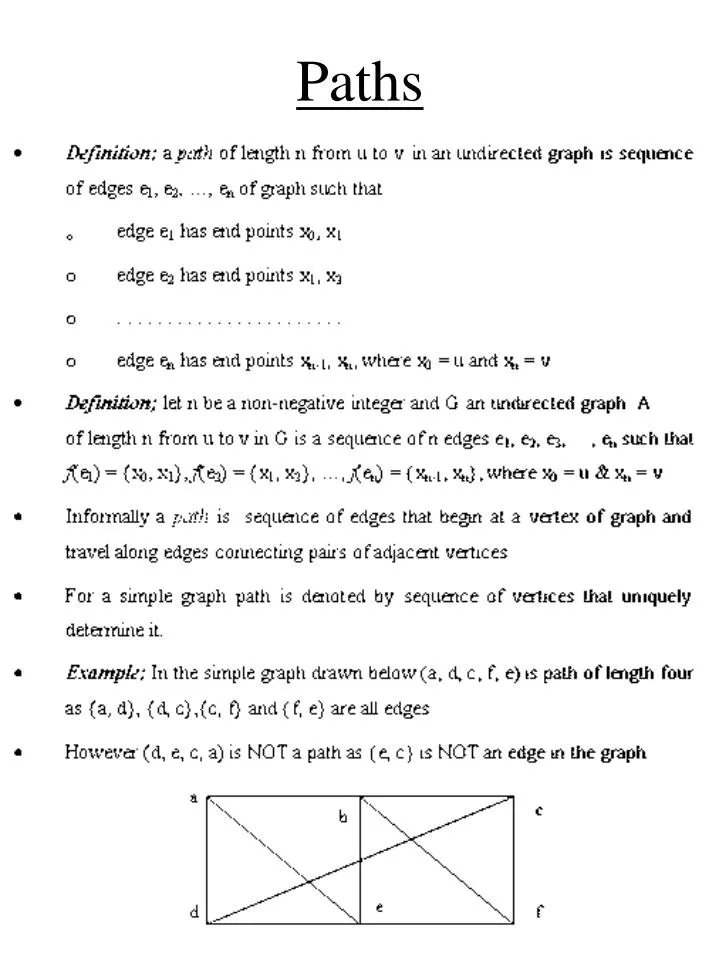 PPT - Paths PowerPoint Presentation, free download - ID:3782947