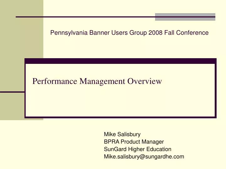 PPT - Performance Management Overview PowerPoint Presentation, free ...