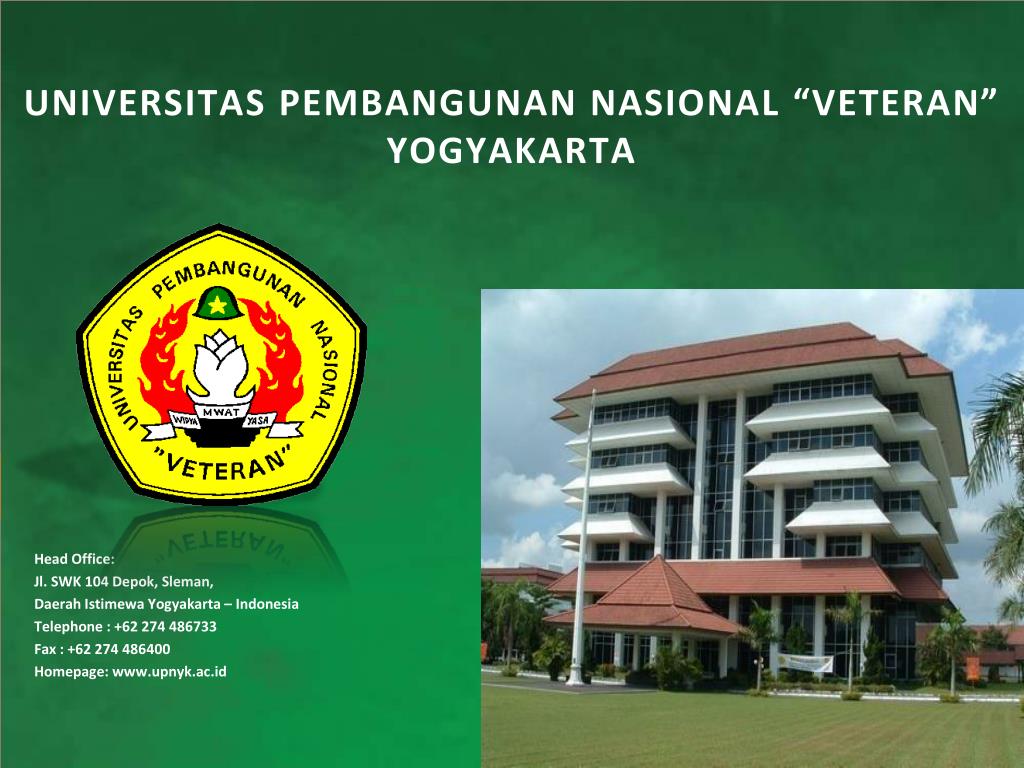 PPT - Universitas PembangunaN Nasional “Veteran” yogyakarta PowerPoint ... PPT - Universitas PembangunaN Nasional “Veteran” yogyakarta PowerPoint ...