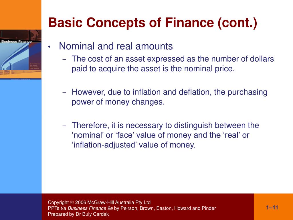 PPT - Fundamentals of Business Finance: Roles & Decisions PowerPoint ...