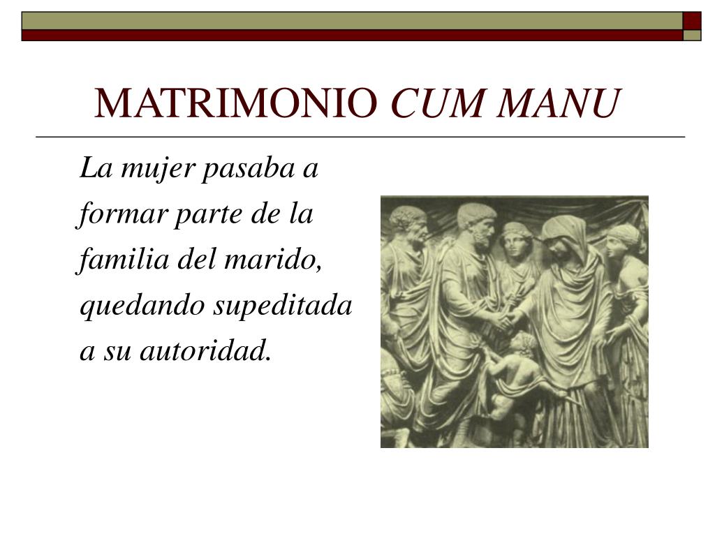 PPT - LA FAMILIA ROMANA EL MATRIMONIO PowerPoint Presentation, free ...