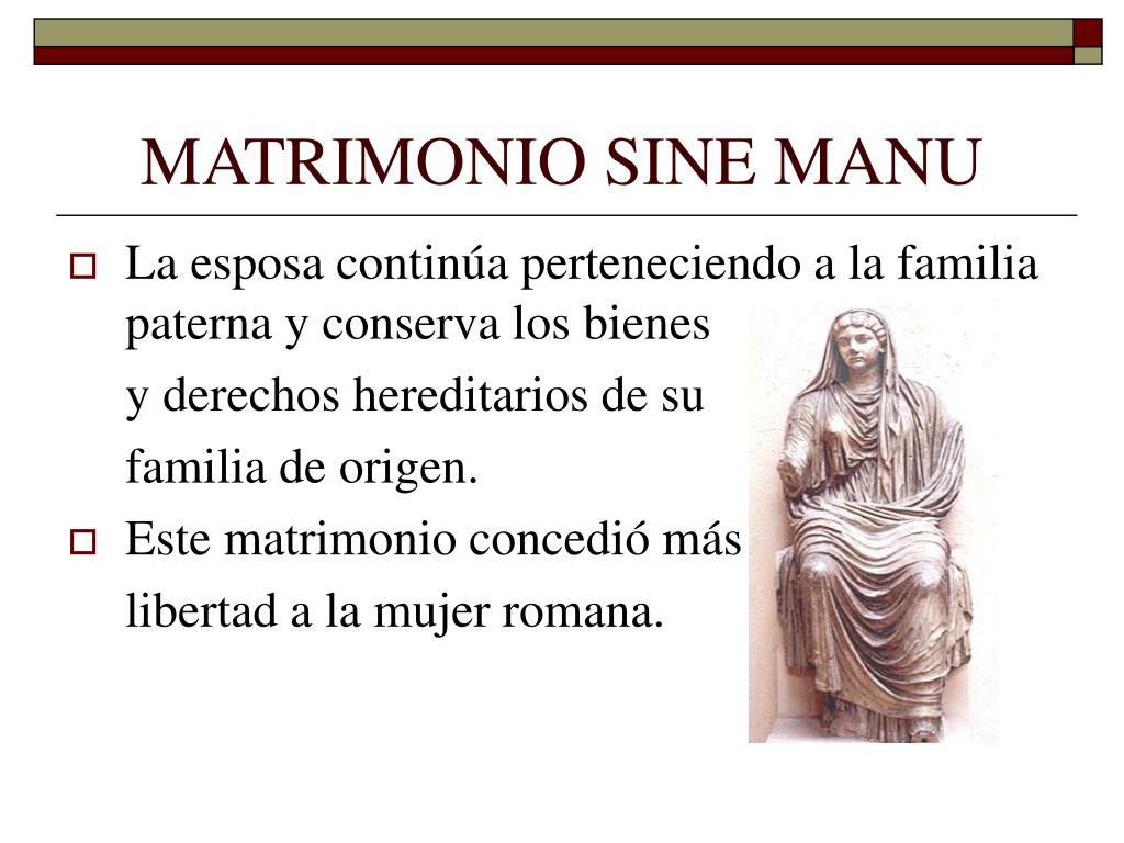 PPT - LA FAMILIA ROMANA EL MATRIMONIO PowerPoint Presentation, free ...
