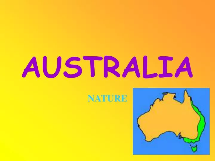 PPT - AUSTRALIA PowerPoint Presentation, free download - ID:3787153