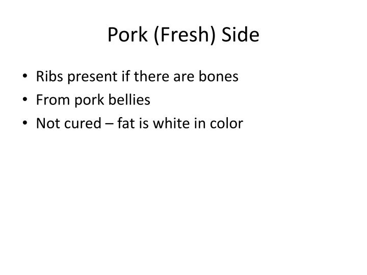 PPT - Pork PowerPoint Presentation - ID:3788906