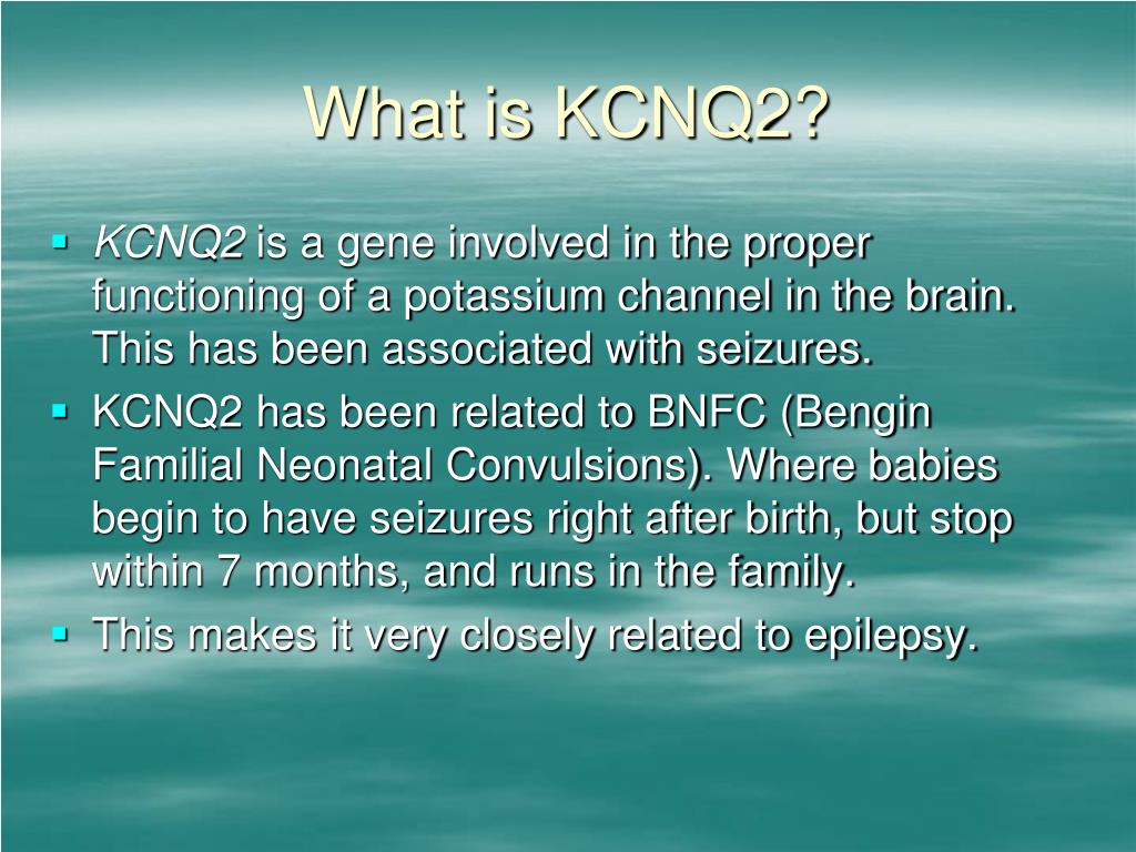 PPT - KCNQ2 Help Pass “H.RES.298 Raise Awareness For Epilepsy ...