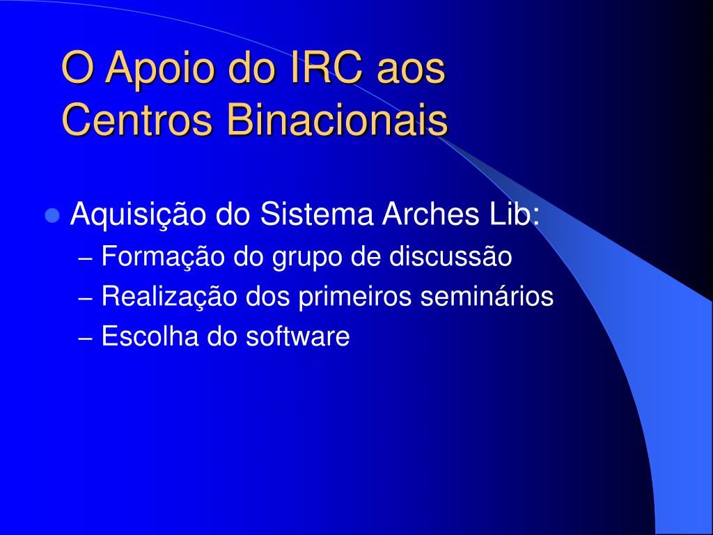 PPT - Support and Recognition of Binational Centers in Brazil ...