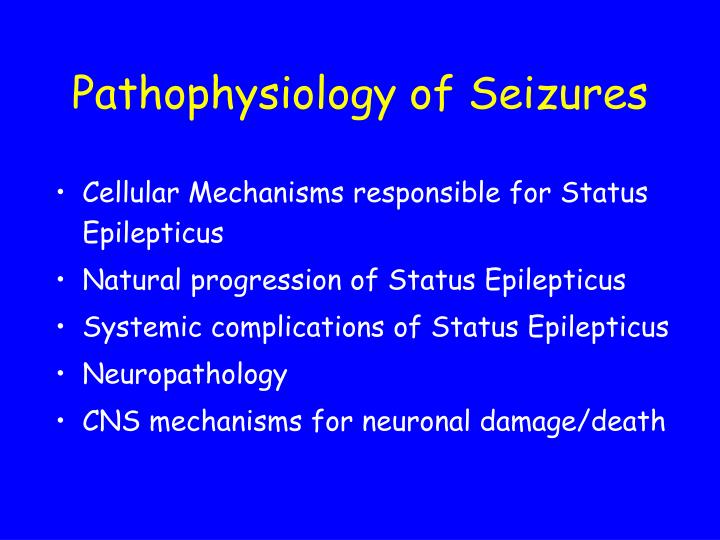 PPT - Emergency Management of Seizures Sarah A. Murphy, MD Pediatric ...