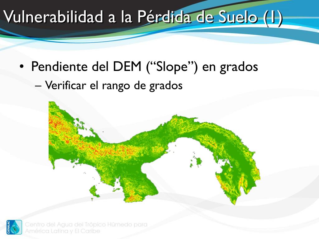 PPT - Análisis de Erosión de Suelos y Estimación de Áreas Inundables ...