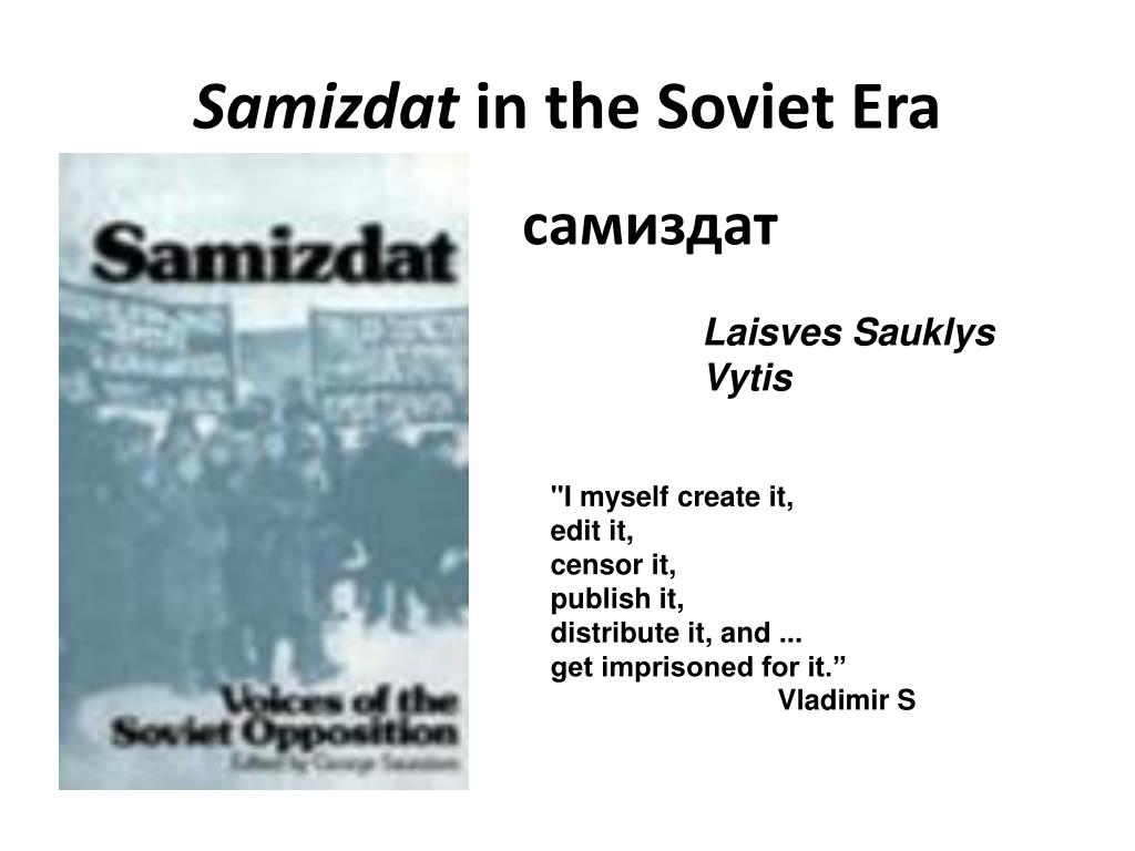 PPT - Social Media and Political Activism from Samizdat to the Arab ...