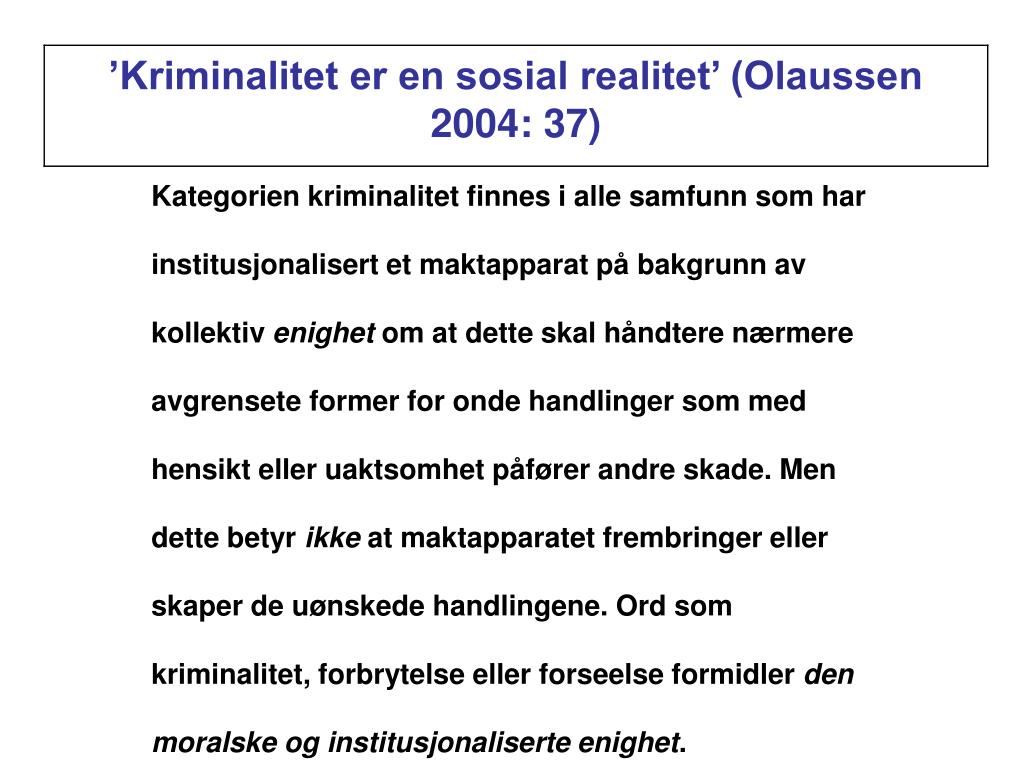 PPT - Katja Franko Aas katja.franko@jus.uio.no jus.uio.no/prosjekter ...