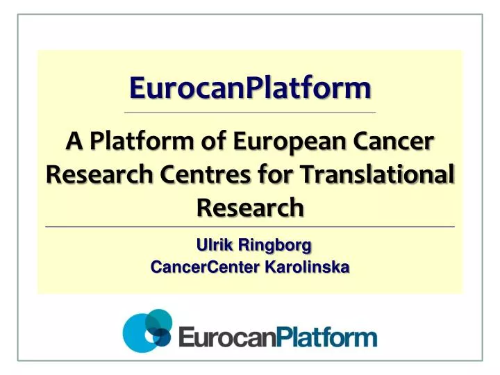 PPT - Cancer is increasing globally (WHO) PowerPoint Presentation, free ...