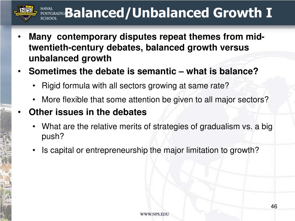 PPT - NS4053 Winter Term 2013 Theories of Economic Development Trap ...