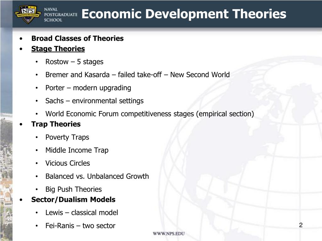 PPT - NS4053 Winter Term 2013 Theories of Economic Development Trap ...