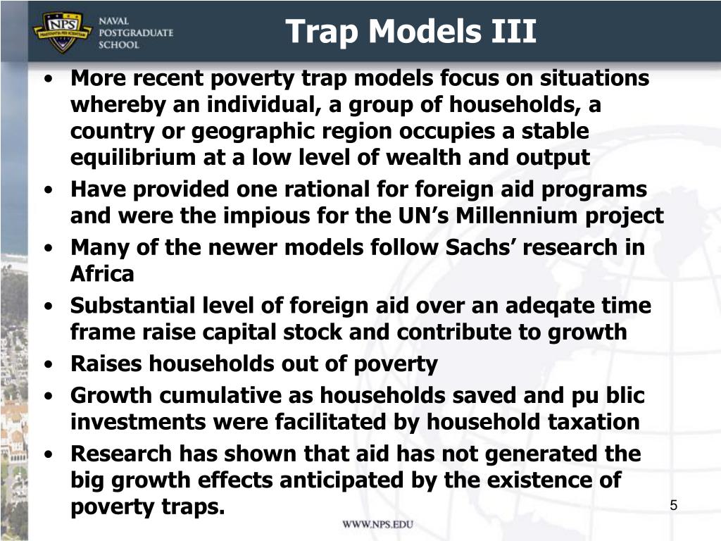 PPT - NS4053 Winter Term 2013 Theories of Economic Development Trap ...