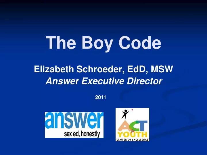 PPT - The Boy Code PowerPoint Presentation, free download - ID:3795169