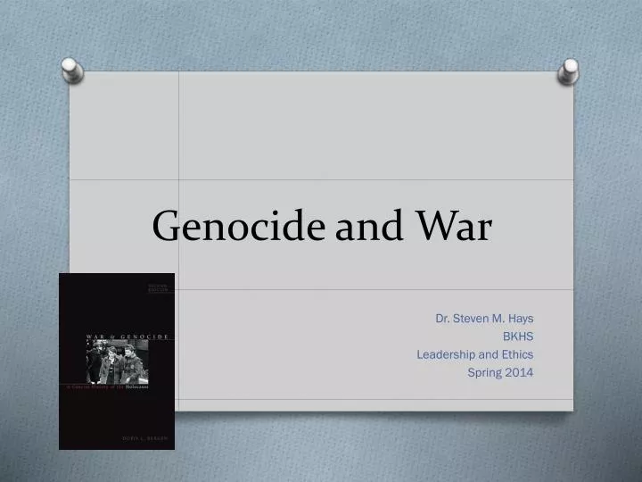 PPT - Genocide and War PowerPoint Presentation, free download - ID:3795829