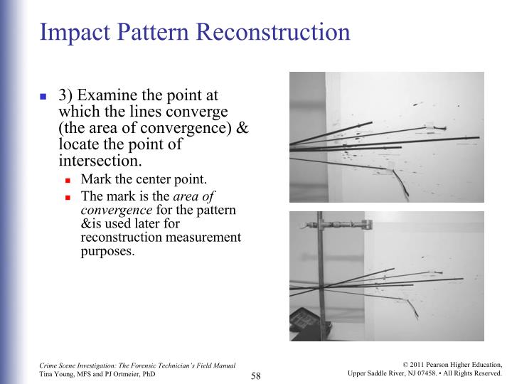PPT - Chapter 11 BLOODSTAIN PATTERN DOCUMENTATION AND ANALYSIS ...