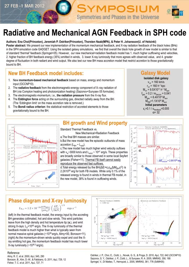 PPT - Radiative and Mechanical AGN Feedback in SPH code PowerPoint ...