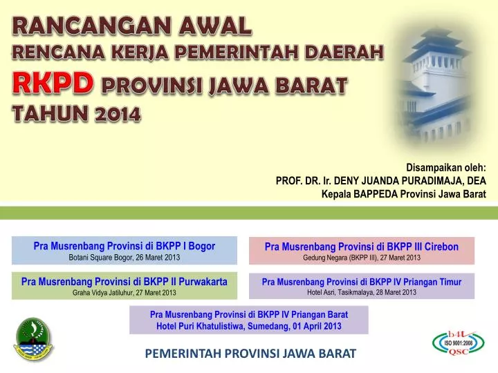 PPT - PEMERINTAH PROVINSI JAWA BARAT PowerPoint Presentation, free ...