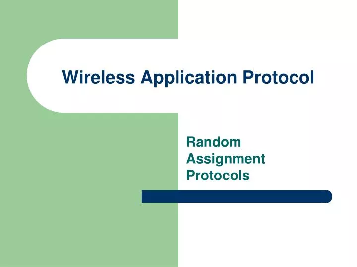 PPT - Wireless Application Protocol PowerPoint Presentation, free ...