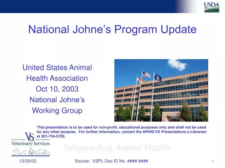 PPT - National Johne’s Program Update PowerPoint Presentation, free ...