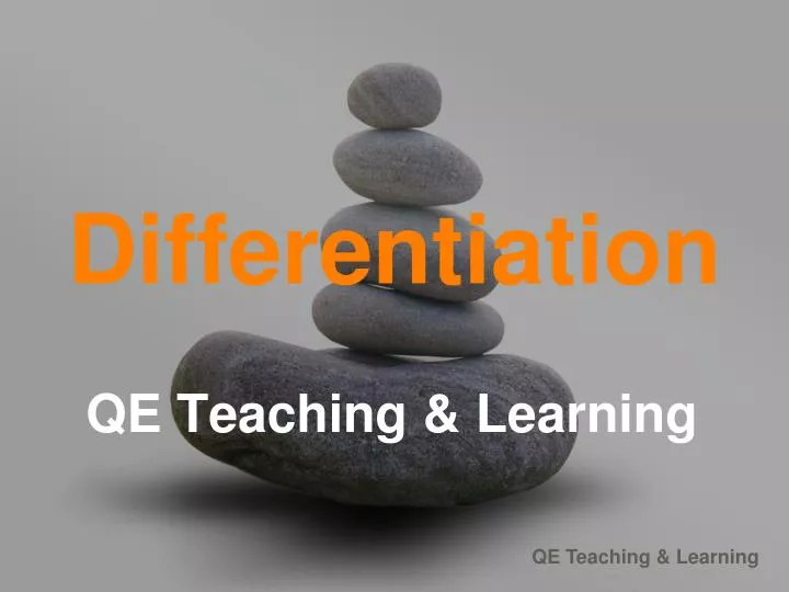 PPT - Differentiation PowerPoint Presentation, free download - ID:3798511