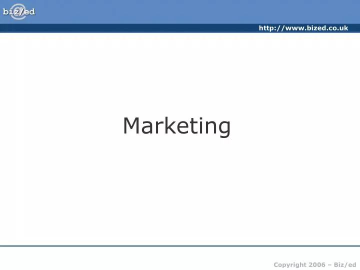 PPT - Marketing PowerPoint Presentation, free download - ID:3799242