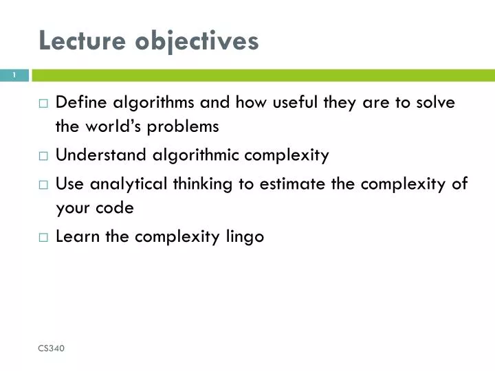 PPT - Lecture objectives PowerPoint Presentation, free download - ID ...