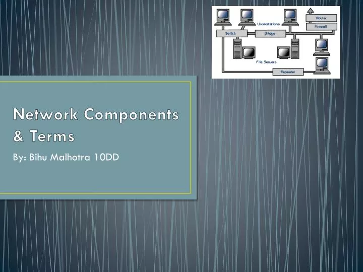 PPT - Network Components & Terms PowerPoint Presentation, free download ...