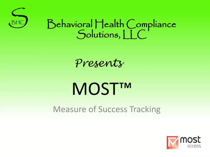 PPT - MOST™ PowerPoint Presentation, free download - ID:3803323