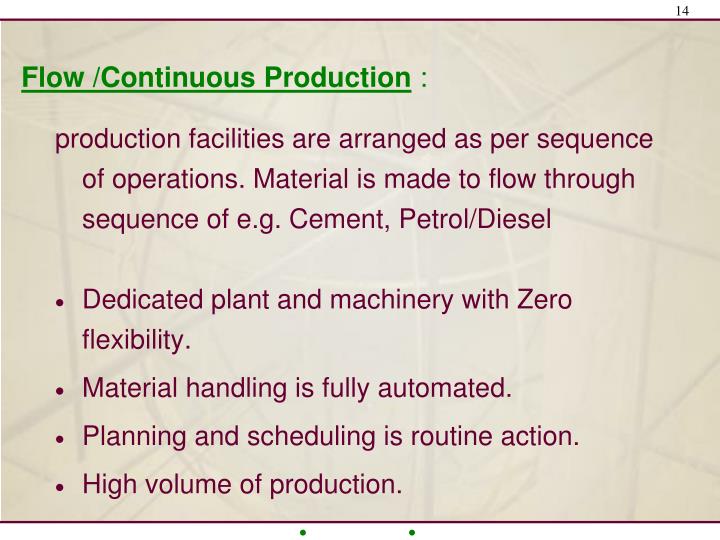 PPT - Types of production systems PowerPoint Presentation - ID:3803708