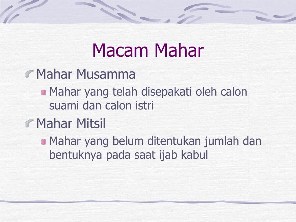 PPT - RUKUN DAN SYARAT PERKAWINAN PowerPoint Presentation, free ...