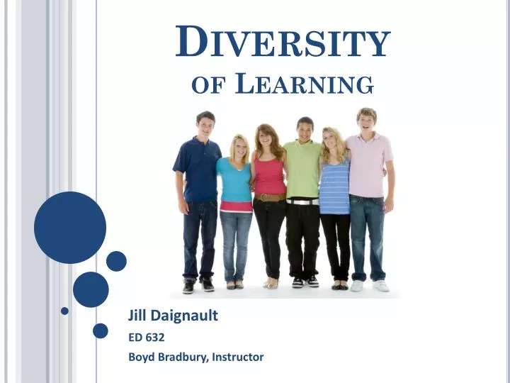 PPT - Diversity of Learning PowerPoint Presentation, free download - ID ...