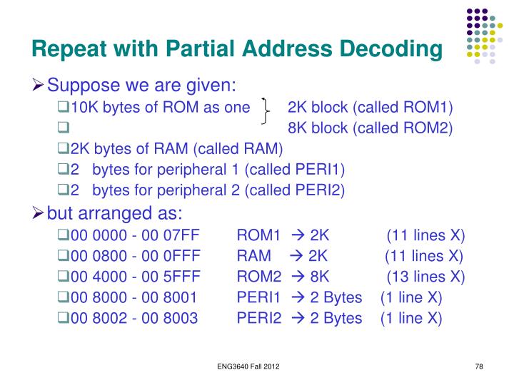 PPT - Week #11 Memory Interfacing PowerPoint Presentation - ID:3807899