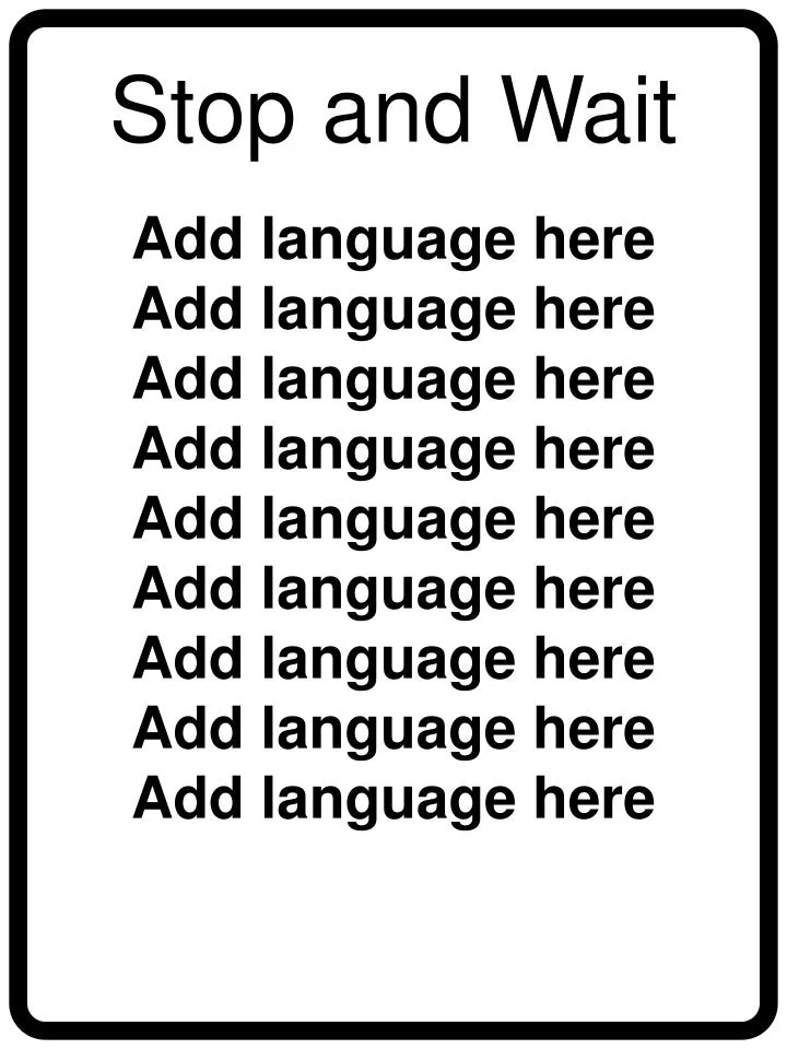 PPT - Stop and Wait PowerPoint Presentation, free download - ID:3808102