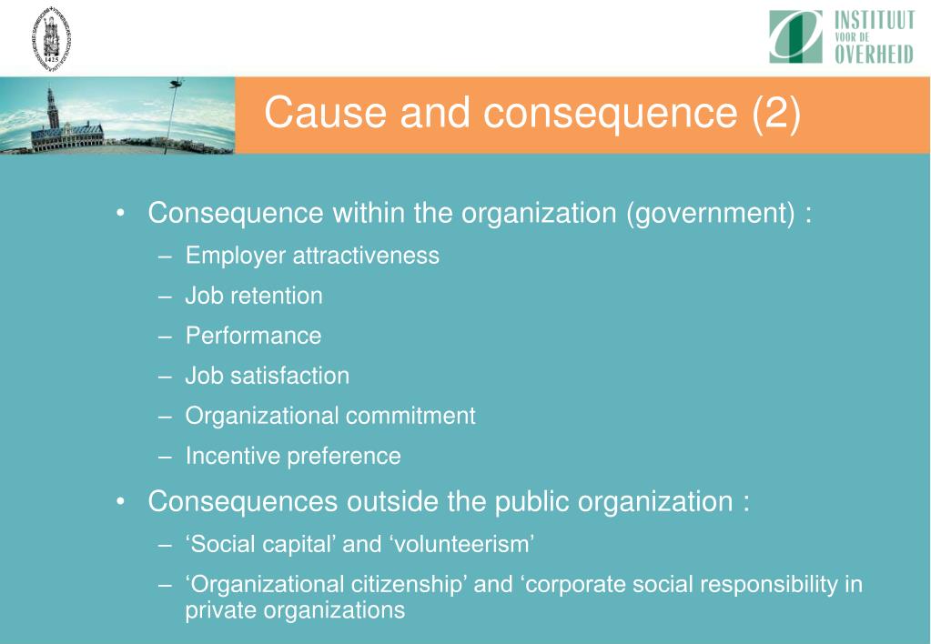 PPT - Public Service Motivation : Algemene en specifieke ...