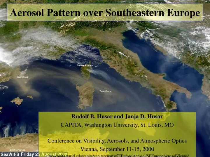 PPT - Aerosol Pattern over Southeastern Europe PowerPoint Presentation ...
