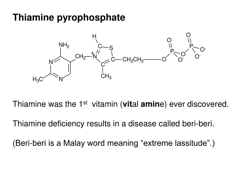 Thiamine Pyrophosphate Structure