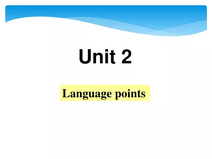 PPT - Language points PowerPoint Presentation, free download - ID:3809568
