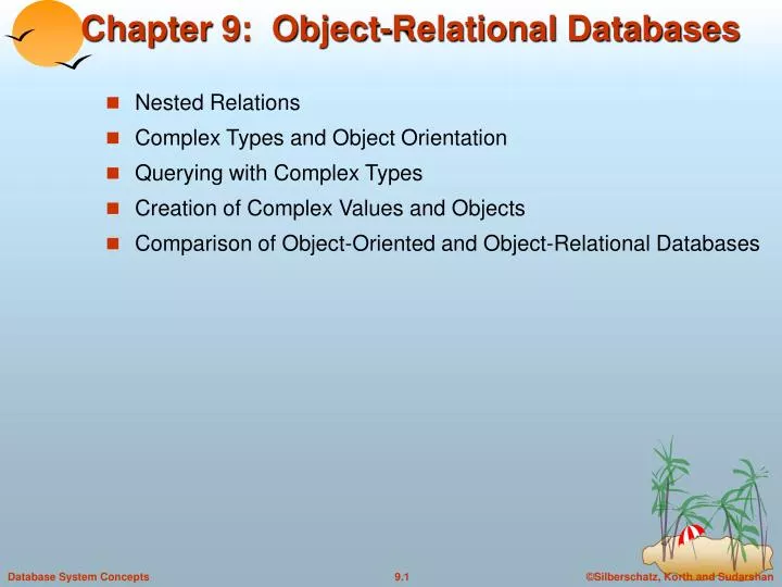Ppt Chapter 9 Object Relational Databases Powerpoint Presentation 8952