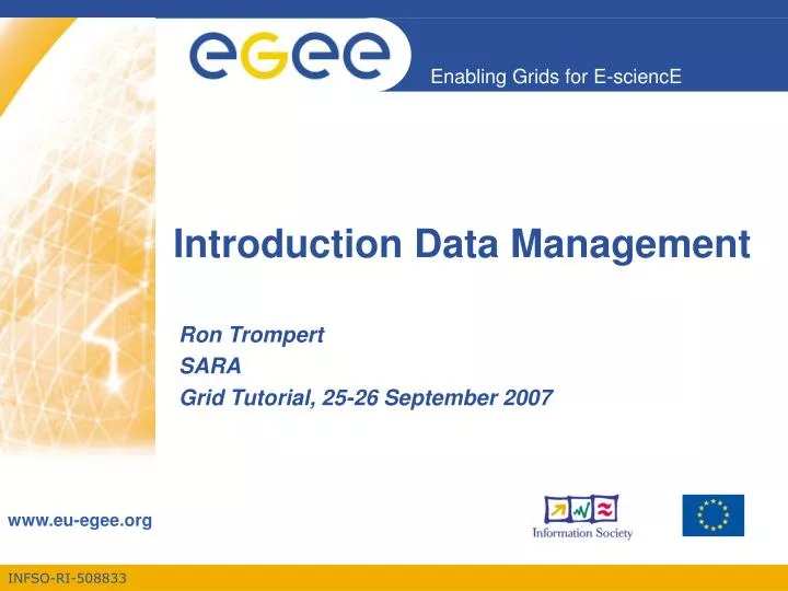 PPT - Introduction Data Management PowerPoint Presentation, free ... PPT - Introduction Data Management PowerPoint Presentation, free ...