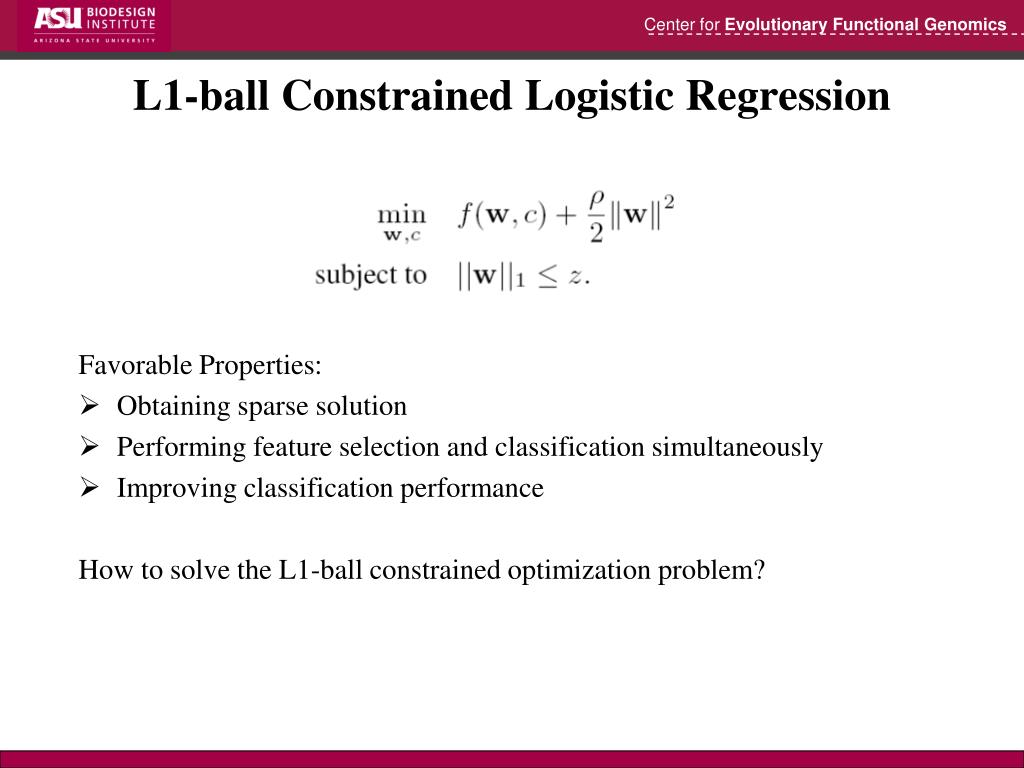 PPT - Large-Scale Sparse Logistic Regression PowerPoint Presentation ... PPT - Large-Scale Sparse Logistic Regression PowerPoint Presentation ...