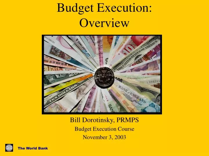 PPT - Budget Execution: Overview PowerPoint Presentation, free download ...